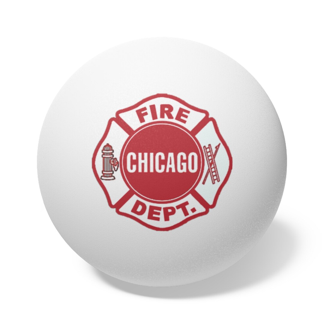 Chicago Fire Ping Pong Balls, 6 Pcs - Etsy