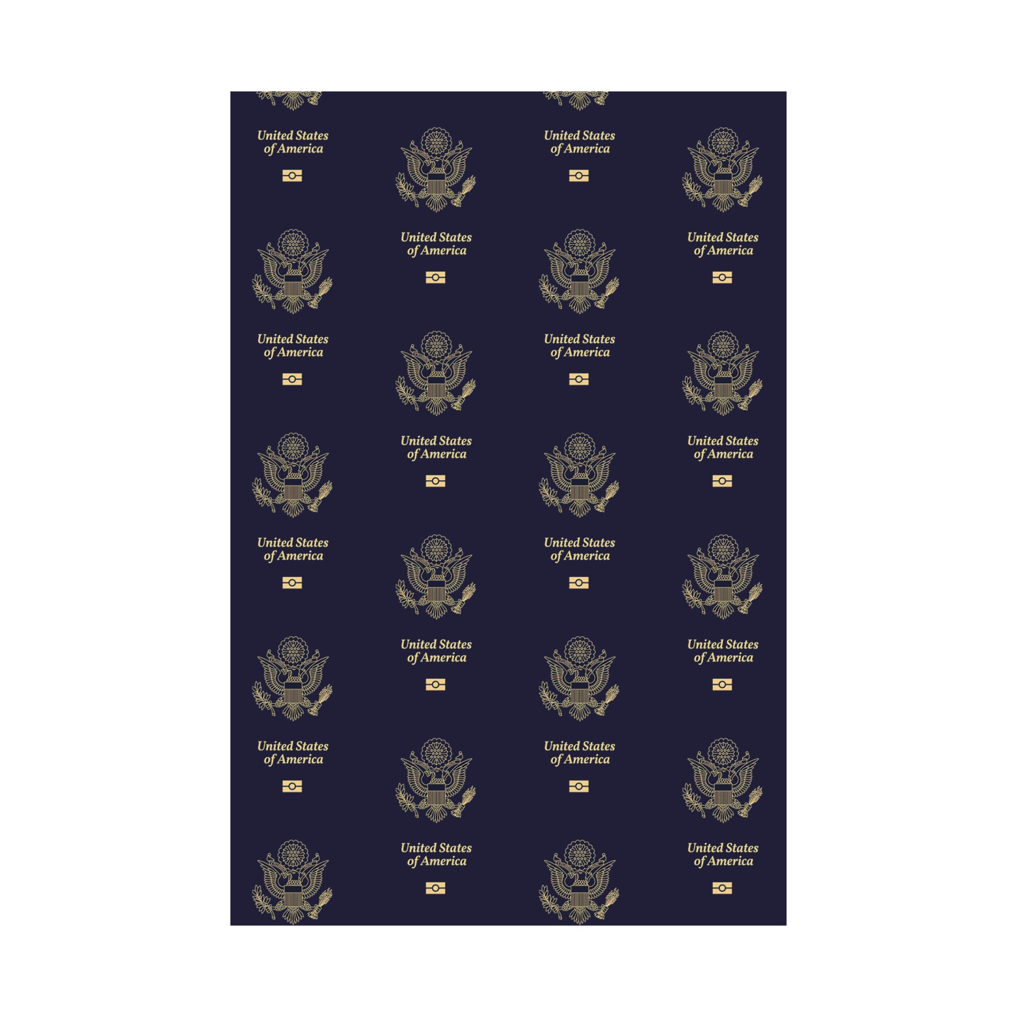 U.S. Passport Themed Matte Vertical Posters - Etsy