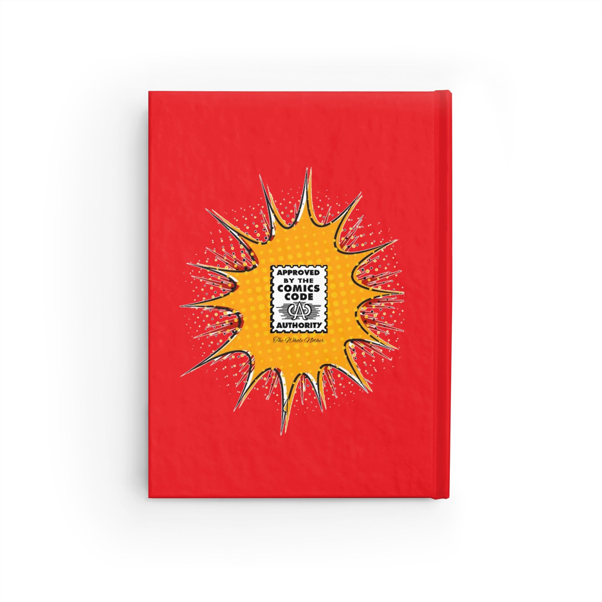 Comic Book Themed "bang Pow" Blank Hardcover Journal - Blank - Etsy