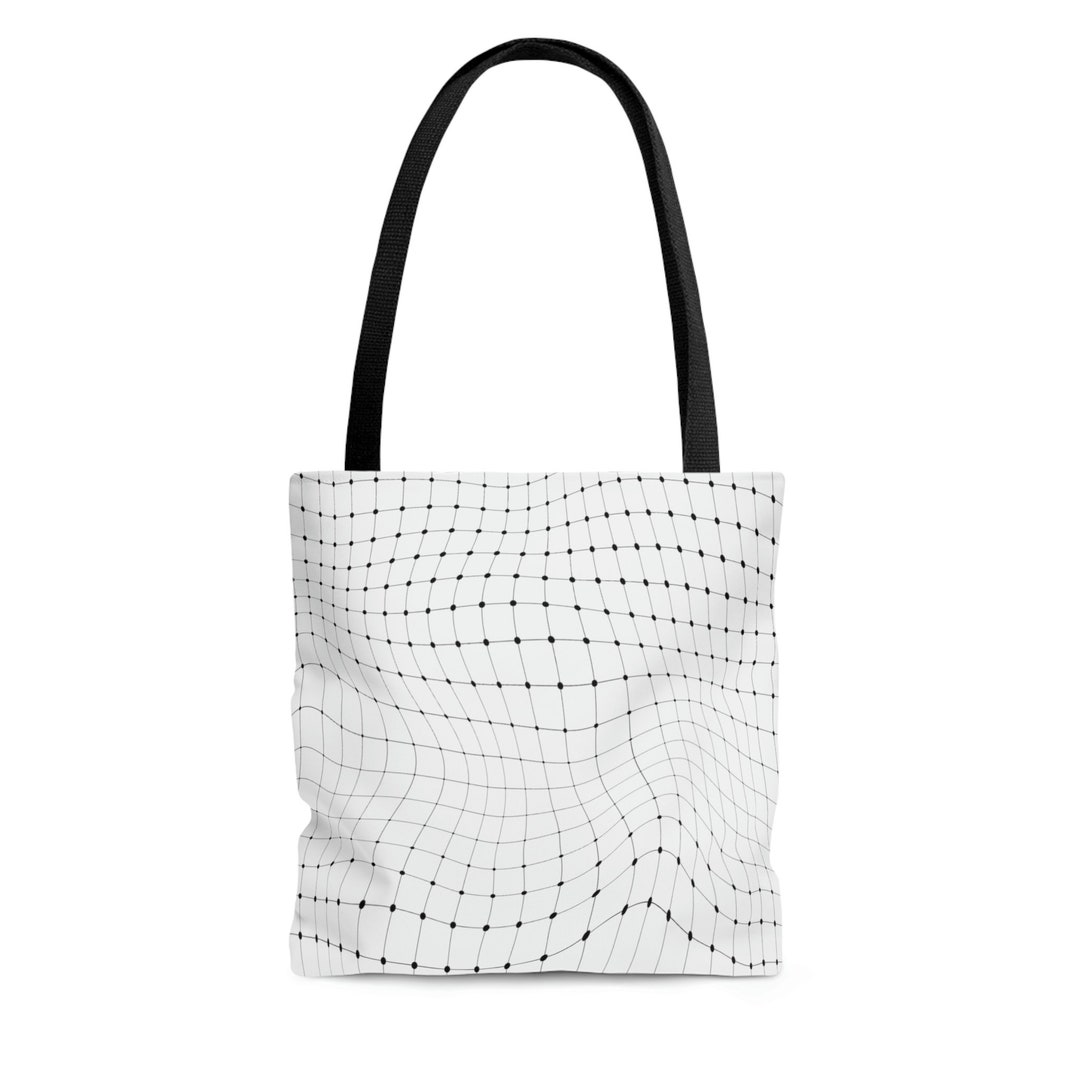 Tote Bag - "grid" - Etsy