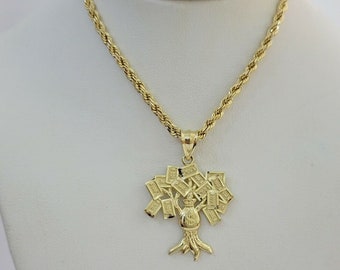 Money Tree Necklace - Etsy