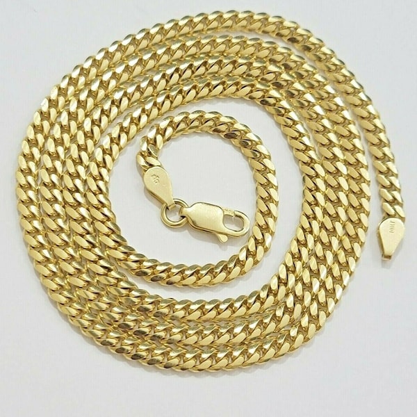 10k Gold Cuban Link Chain - Etsy