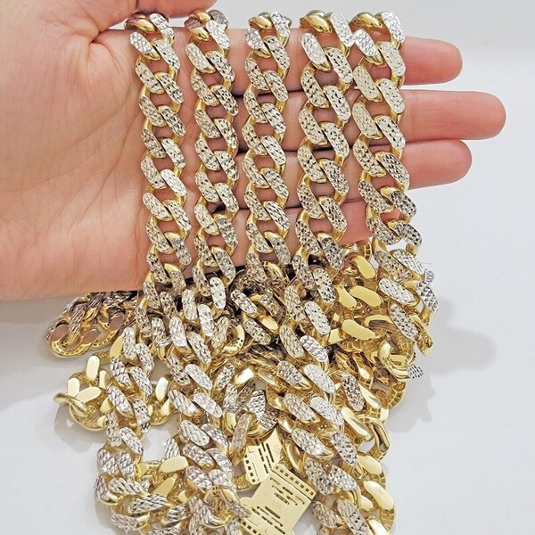 Cuban Diamond Cut Chain - Etsy