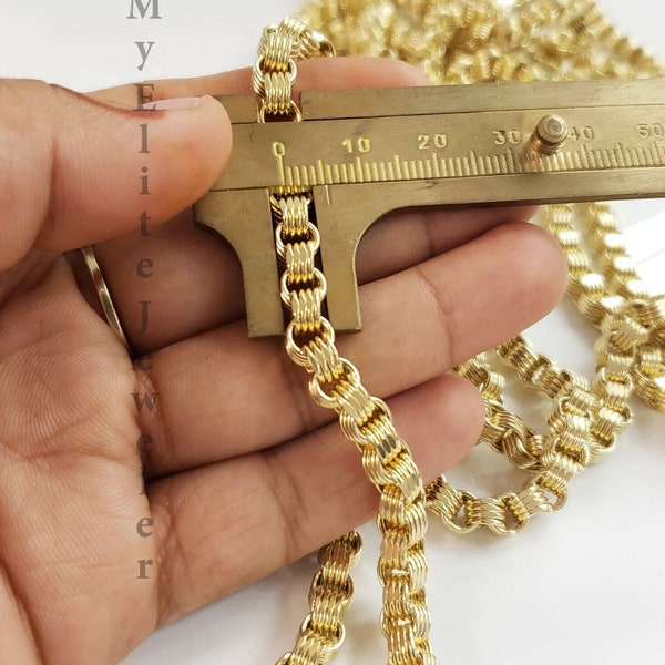 10k Gold Chain - Etsy