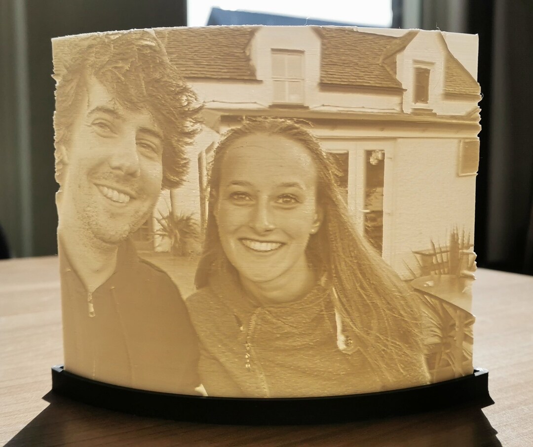 Lithophane - Custom 3D Printed Image - Etsy