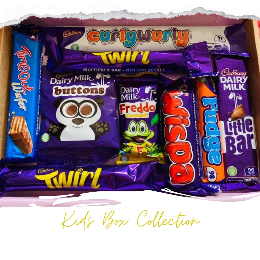 Kids Mini Bar Chocolate Selection Treat Box Personalised - Etsy