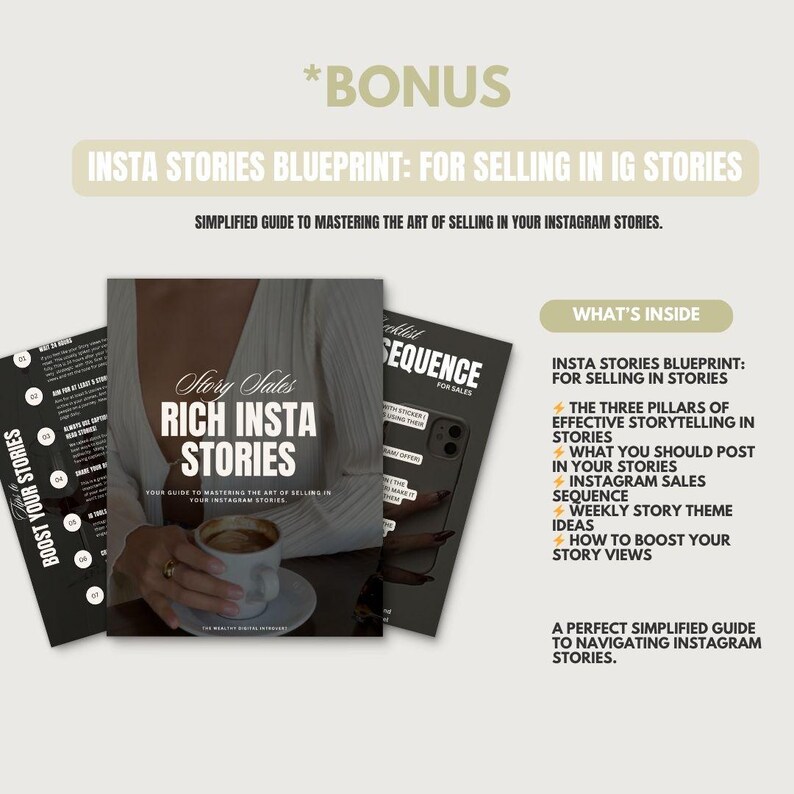 Instagram Story Prompts: DFY Marketing Sequence (instant Download) - Etsy