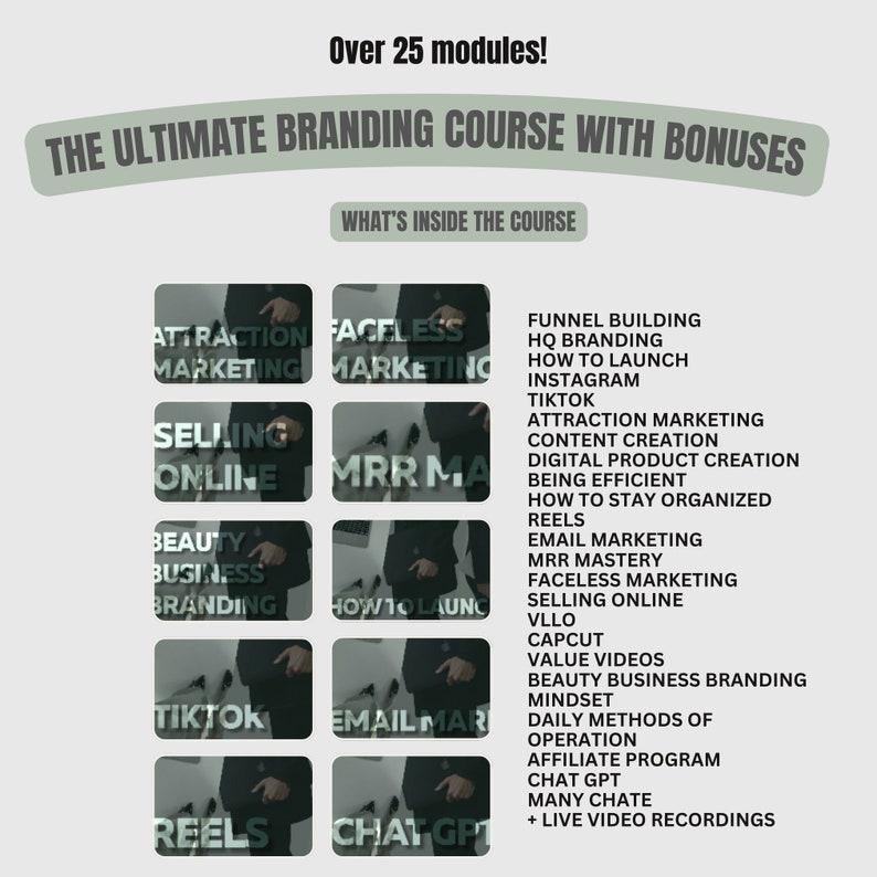 UBC the Ultimate Branding Course MRR Course 2024 Master Resell Rights ...