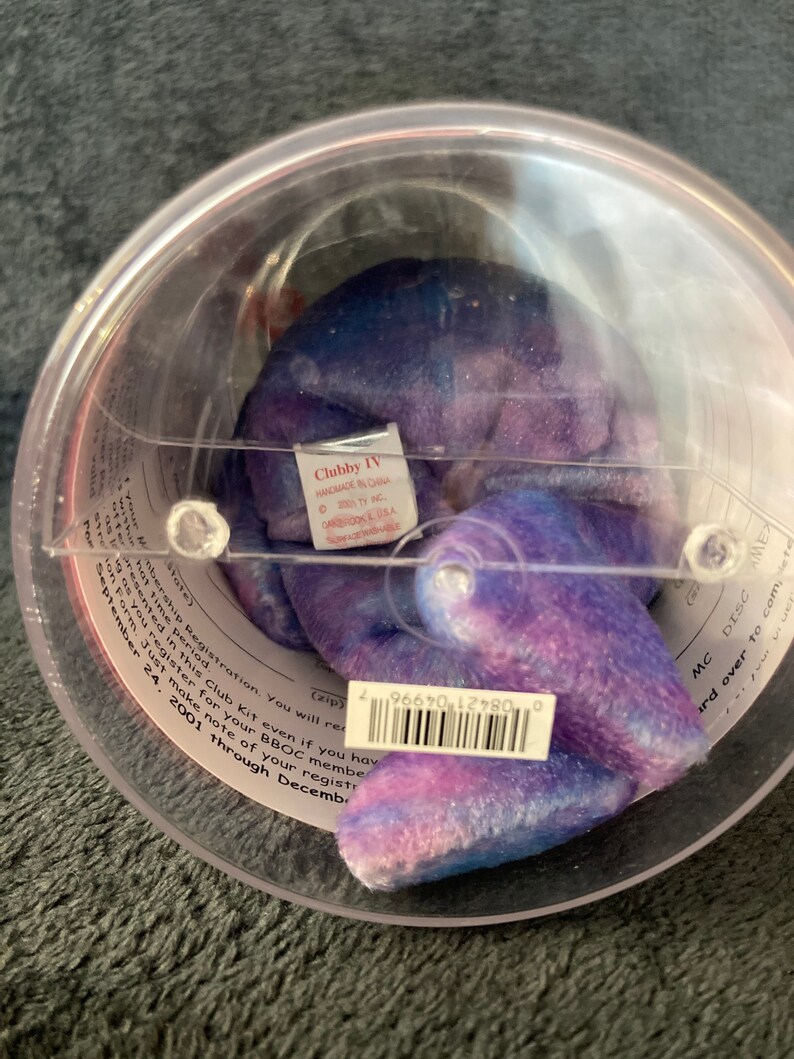 Clubby IV Beanie Baby! - Etsy