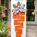 Handmade Spring Carrot Porch Leaner – 4ft Tall Wooden Easter Welcome ...