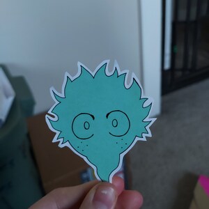 Deku Sprite Sticker - Etsy