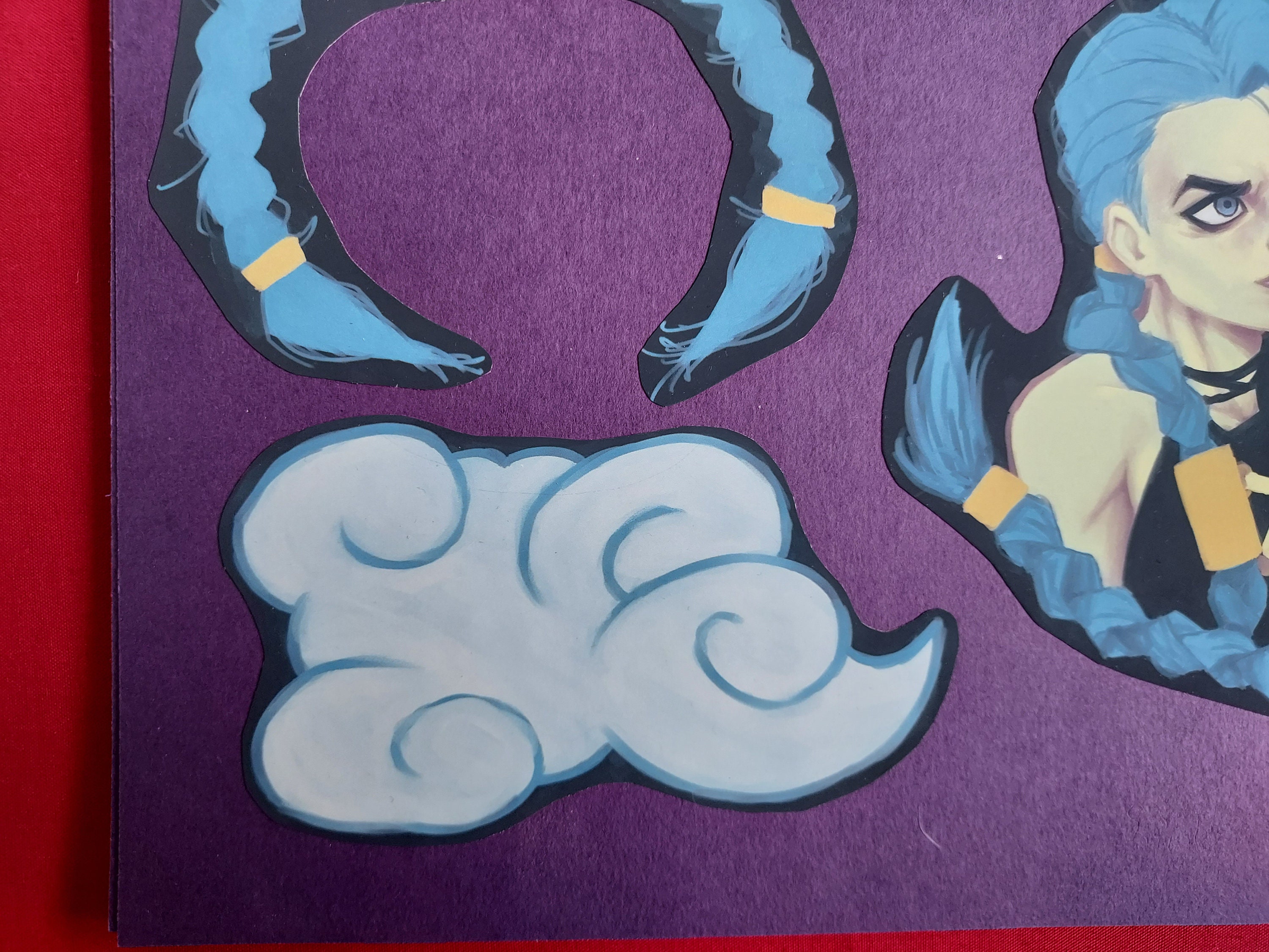 Jinx Arcane Sticker Pack - Etsy