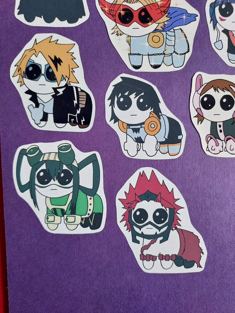 BNHA MHA TBH Autism Creature Sticker Pack - Etsy