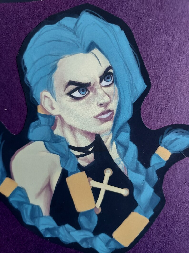 Jinx Arcane Sticker Pack - Etsy