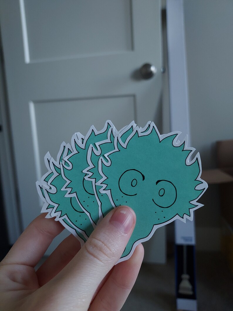 Deku Sprite Sticker - Etsy