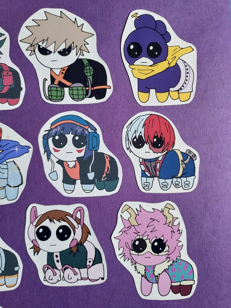 BNHA MHA TBH Autism Creature Sticker Pack - Etsy