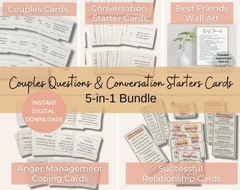 Table Talk Card Game - Etsy