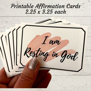 Daily Prayer Cards With Bible Verses, Scripture Cards, Printable ...