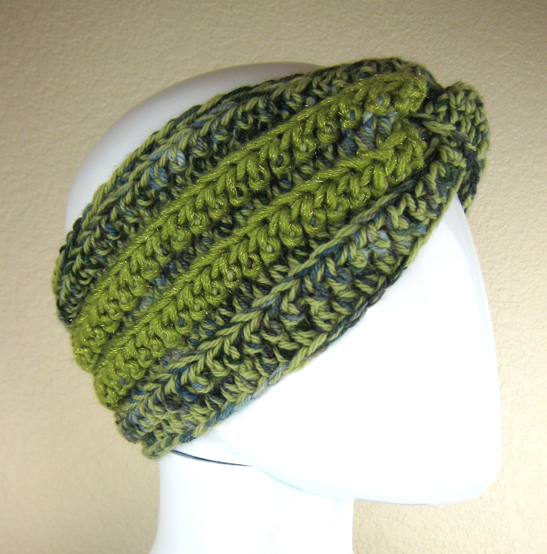 Hand Crocheted Merino Wool Ear Warmer: Twist Style Headband in 4 ...
