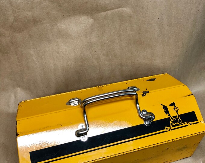 Vintage Road Runner Tool Box - Etsy