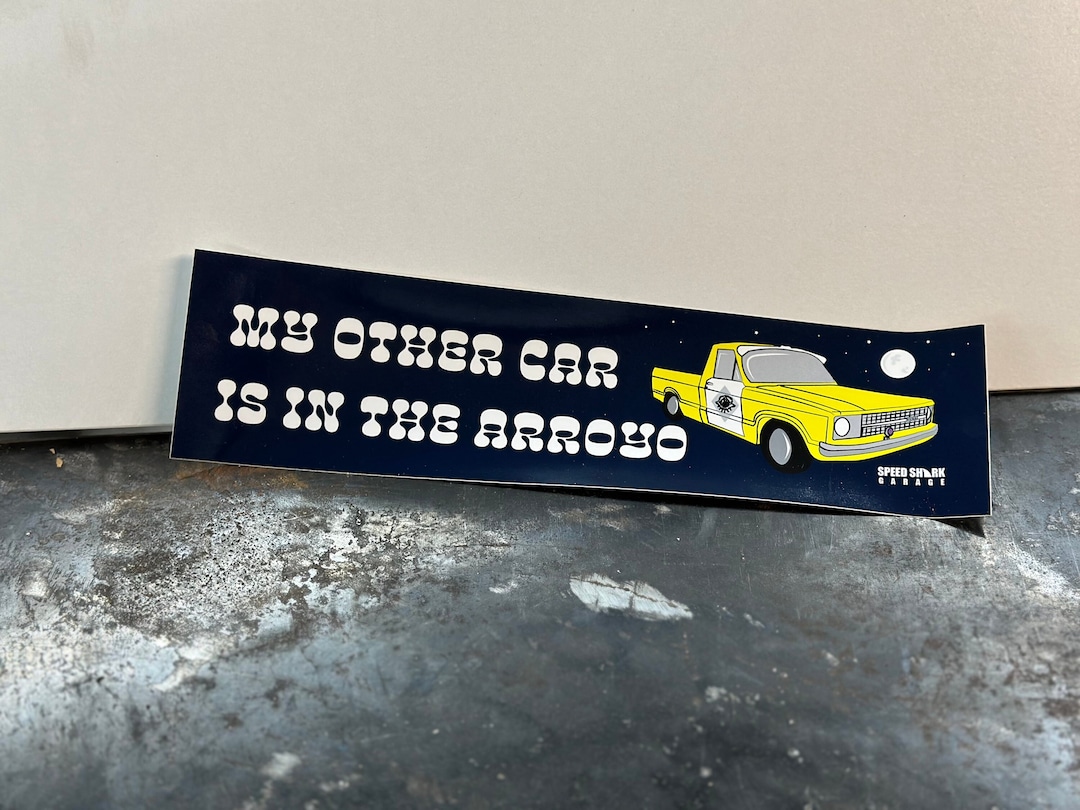 Shop Truck Bumper Sticker - Etsy