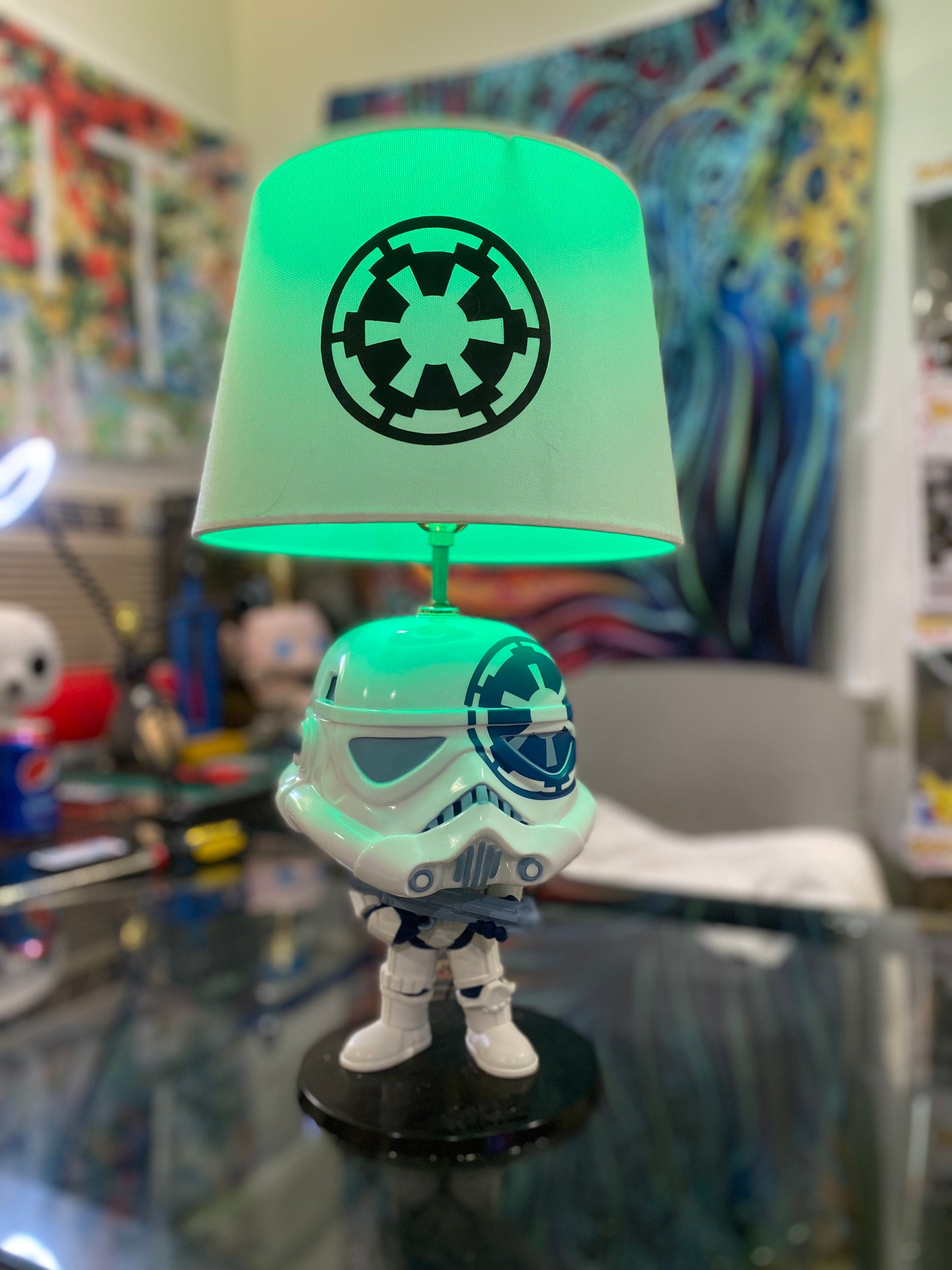 Storm Trooper Lamp - Etsy