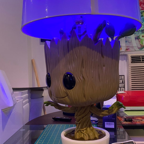 Groot Lamp - Etsy