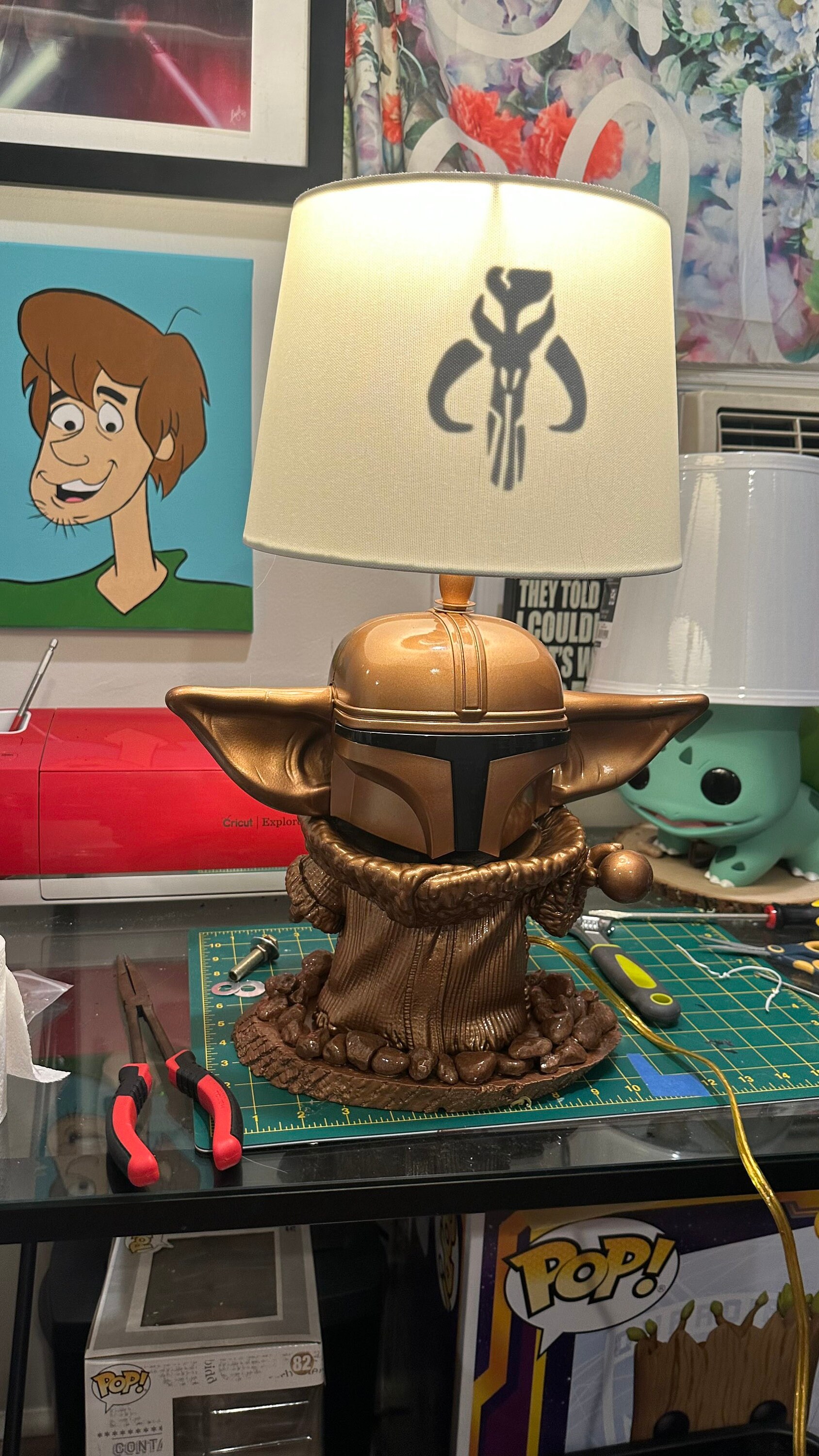 Din Grogu Lamp - Etsy