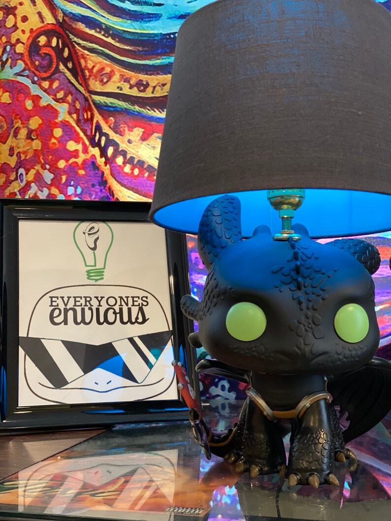 Toothless Lamp - Etsy