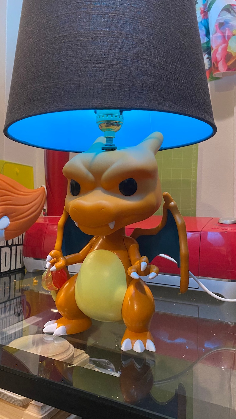 Charizard Lamp - Etsy