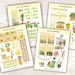 Gardening Sticker Printable 4 Sheets Garden Sticker Bujo Sticker ...
