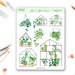 Plant Printable Journal Kit Greenhouse Stickers Nature - Etsy