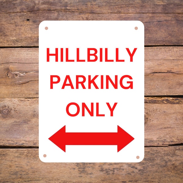 Hillbilly Sign - Etsy