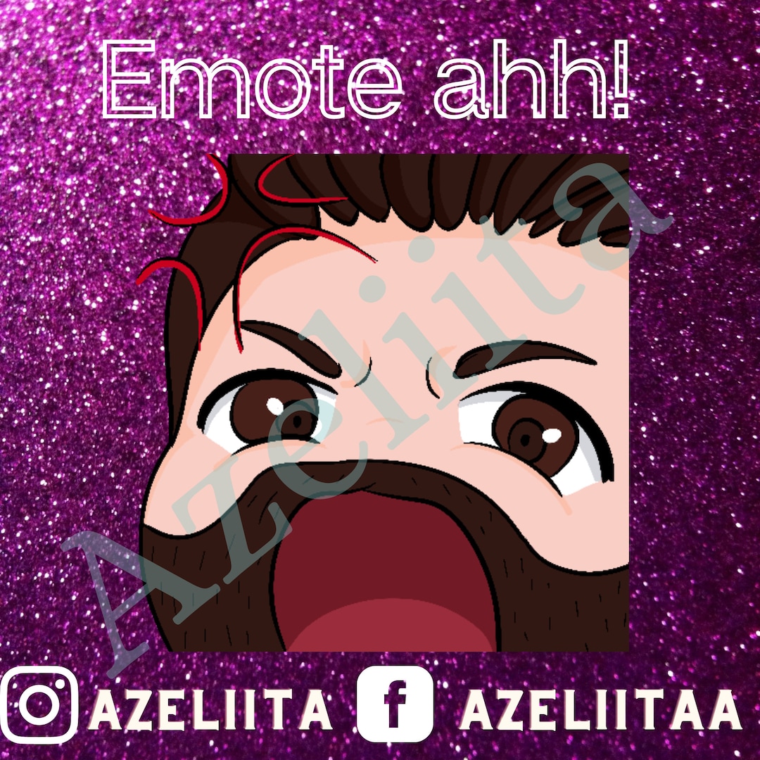 Emote Ahh! - Etsy