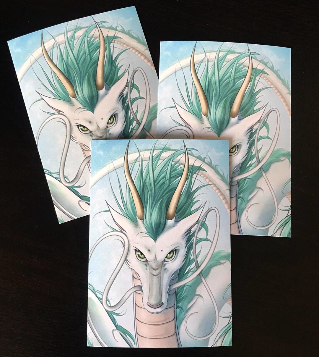 Sticker | Haku | Japanese Dragon | Anime | Vinylsticker - Etsy