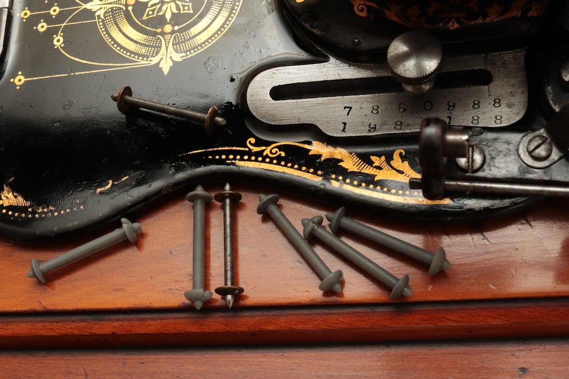 5 X Sewing Machine Bobbins for Vintage Singer 12k 13k Shuttle - Etsy