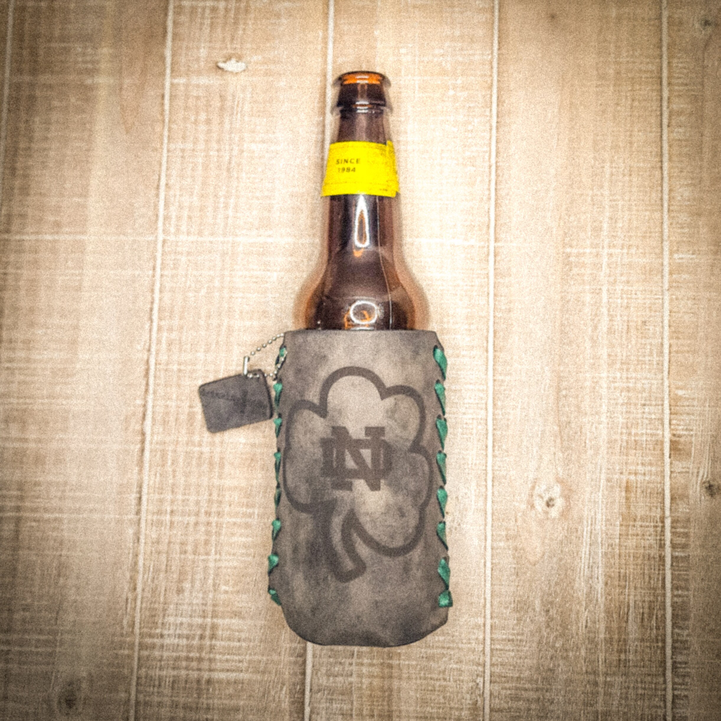 Personalized Leather Can Cozie: Custom Engraved Rancher Gift - Etsy