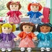 Personalized Cuddle Time Rag Dolls Ages 3 Soft Doll for - Etsy