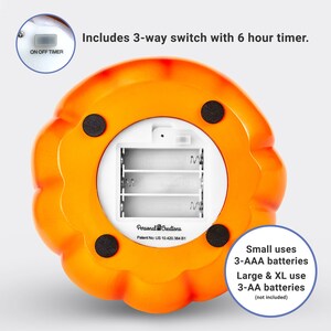 Personalized Light up Family Name & Initial Pumpkin - Halloween Décor ...