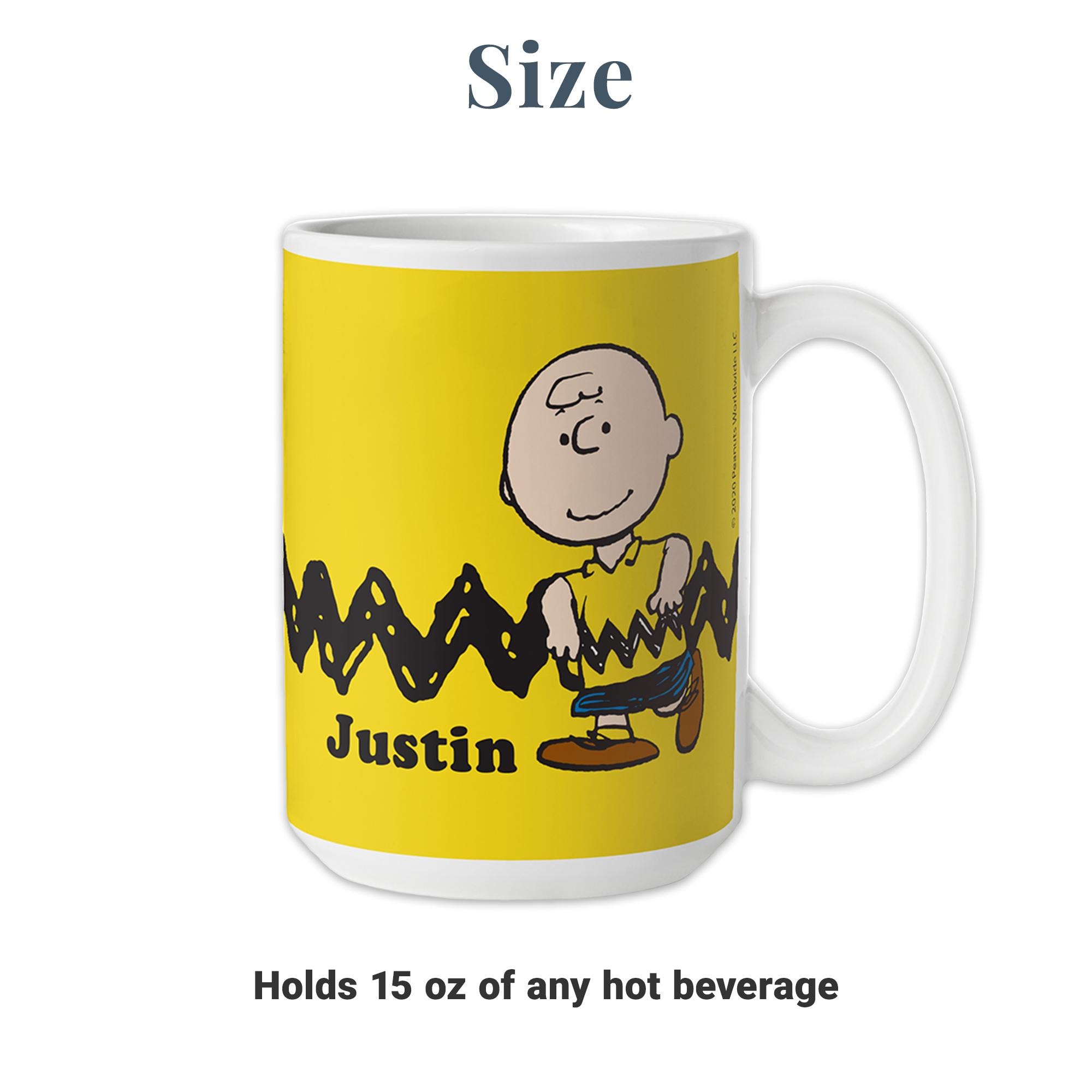 Personalized PEANUTS® Character Mug - Charlie Brown Mug - Snoopy Mug ...