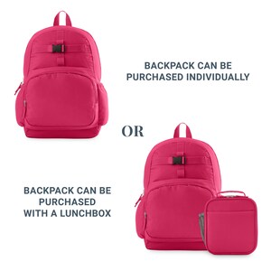 Personalized Pink Pretty Pattern Backpack - Back to School - Kids ...