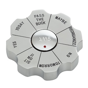 Personalized Desktop Decision Spinner - Paperweight - Father's Day Gift ...