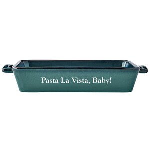 Personalized Ceramic Lasagna Baking Dish - Stoneware Dish - Mother's ...