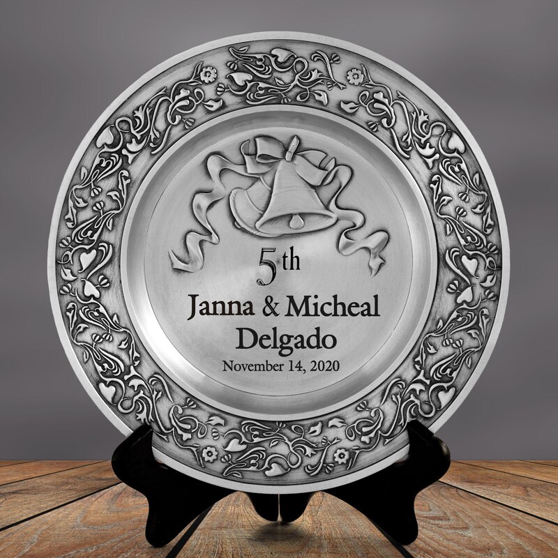 Pewter Plate - Etsy