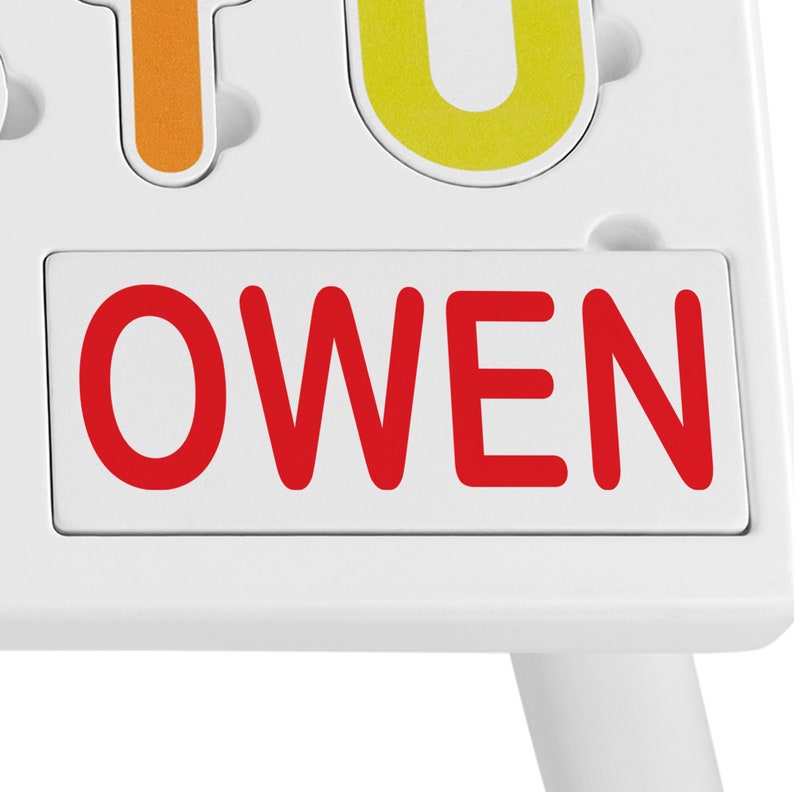 Personalized Children's ABC Step Stool Gifts for Kids - Etsy