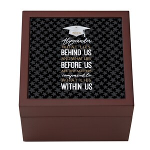 Personalized Keepsake Box - Graduation Memento Box - Class of 2026 ...