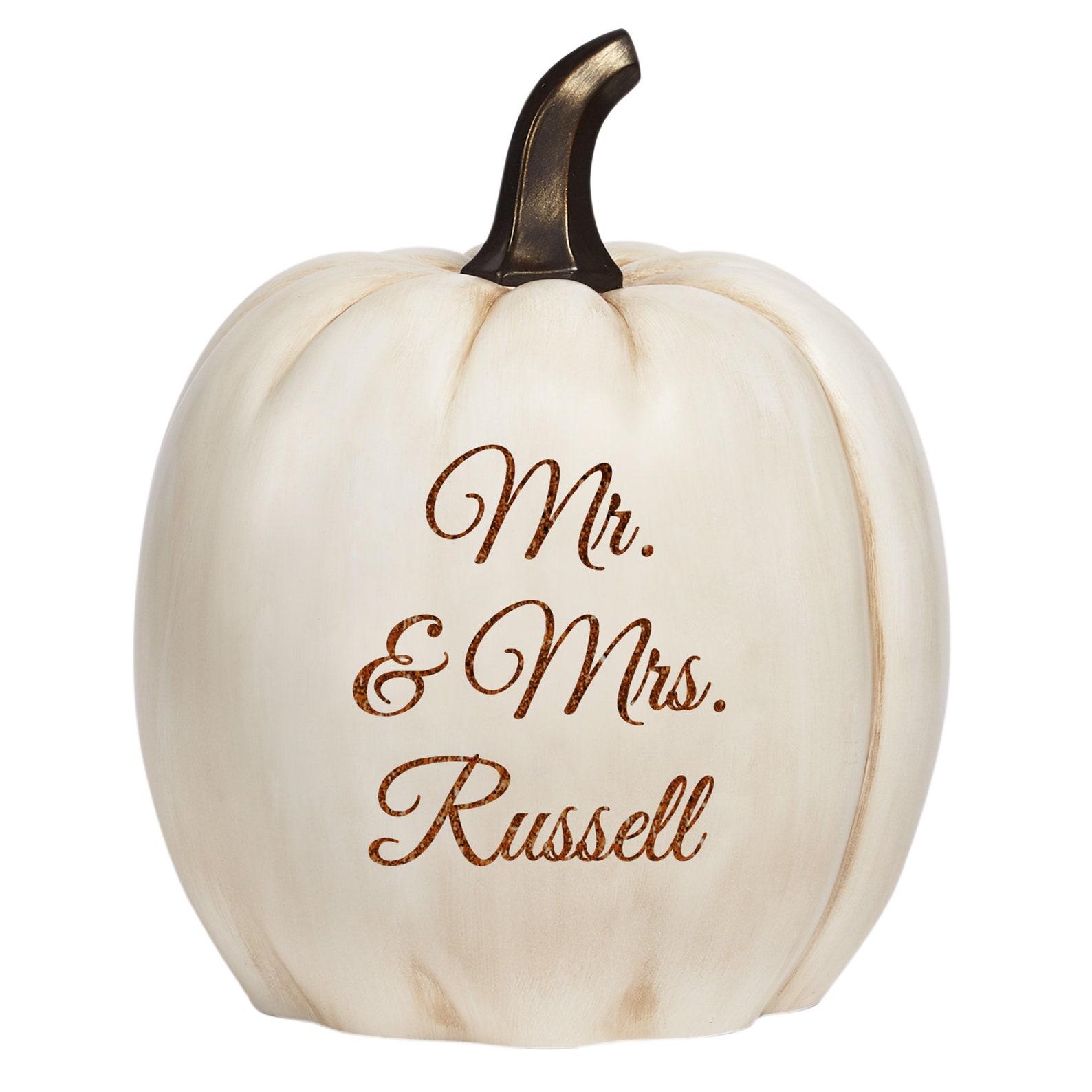 Personalized Open Text Light up Pumpkin - Customize With Any Message ...