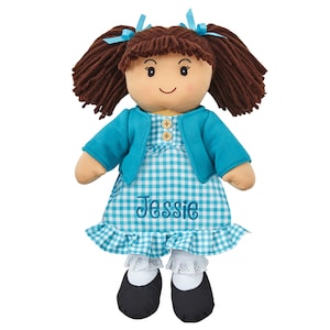 Personalized Cuddle Time Rag Dolls - Ages 3+ Soft Doll for Kids - Plush ...