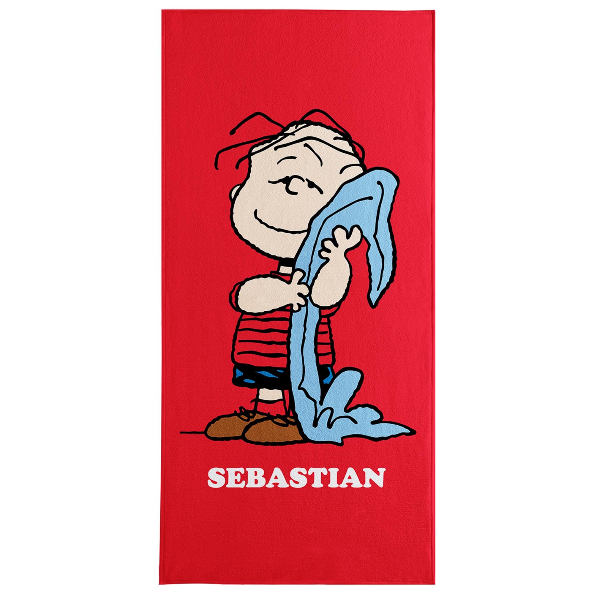 Personalized PEANUTS® Beach Towel - Snoopy™ Beach Towel - Custom ...