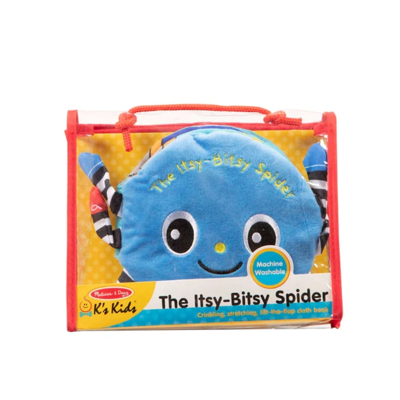 Personalized Melissa & Doug® Itsy Bitsy Spider Plush Book - Plush ...